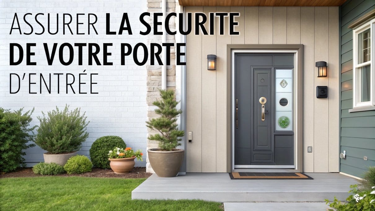 🔒 Astuces essentielles pour renforcer la sécurité de votre porte d’entrée