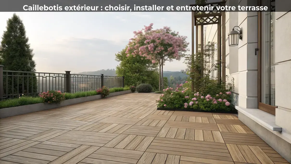 🌿 Caillebotis extérieur : secrets pour une terrasse parfaite